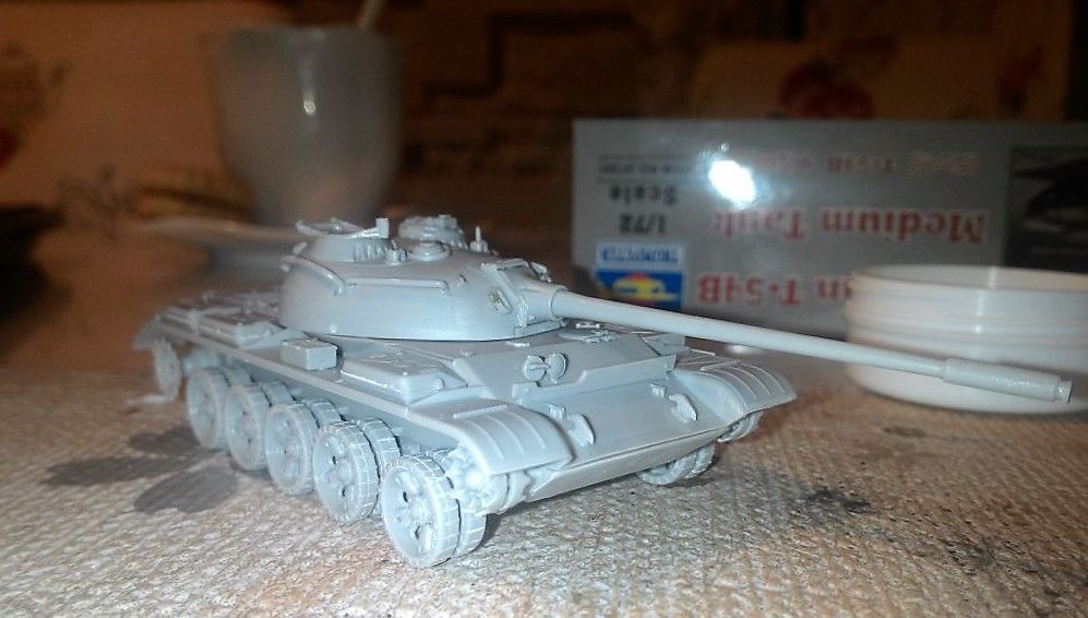 miniafv: Trumpeter 1/72 T-54B Medium Tank (by Ahmet Gürkan)